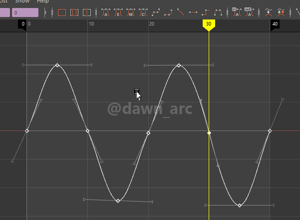 [Maya]Keyframe 01 - Graph Editor